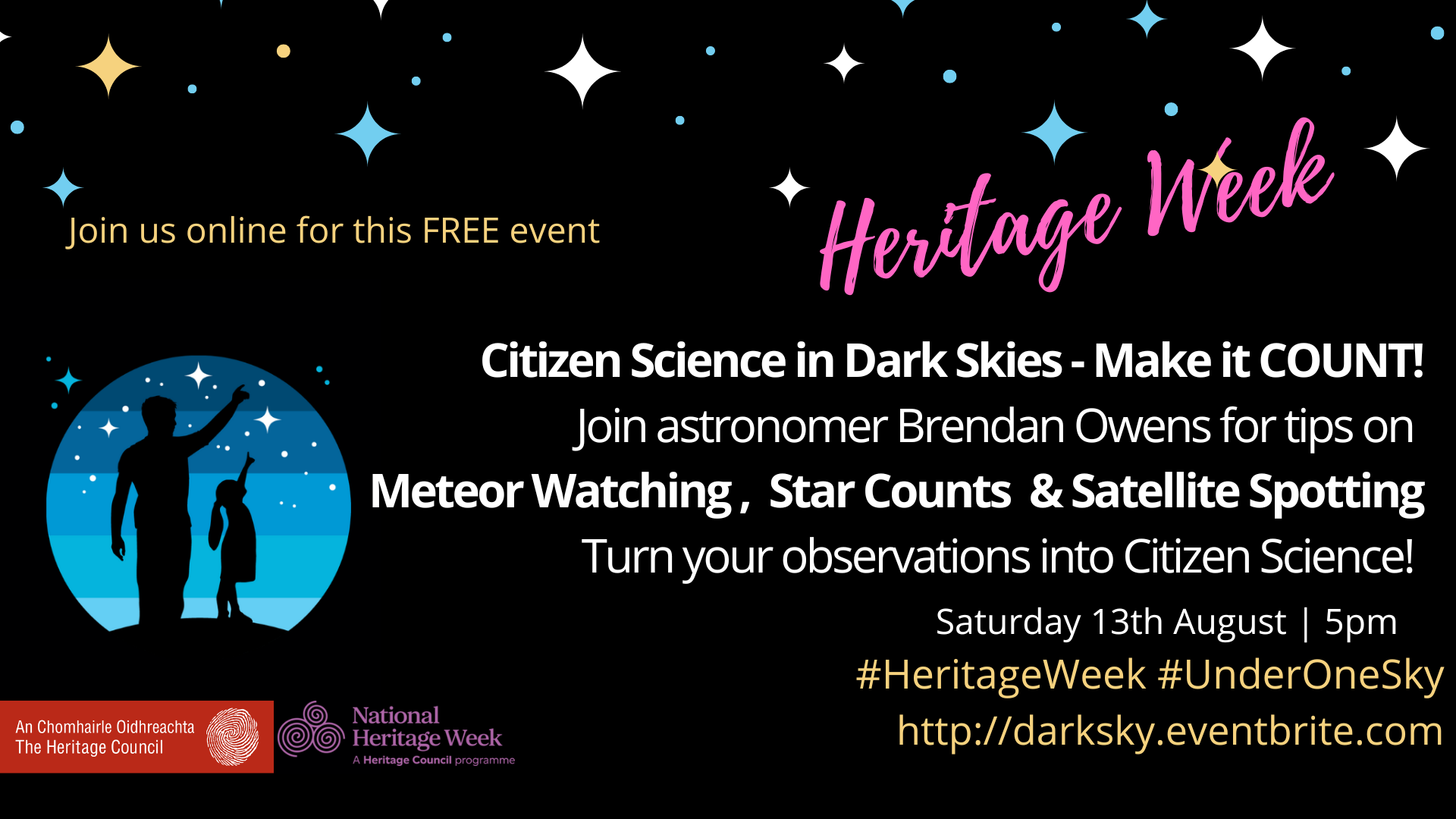 Dark Sky Events for Heritage Week 2022 - Mayo Dark Sky Park